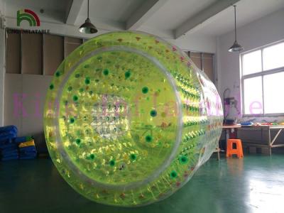 중국 수영풀 팽창식 물 회전 장난감, 내화성 PVC/TPU 물 롤러 판매용