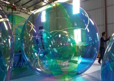 Κίνα ζωηρόχρωμο χτύπημα λωρίδων PVC 1,0 χιλ. - επάνω ποτίστε τη σφαίρα περπατήματος για το λούνα παρκ προς πώληση
