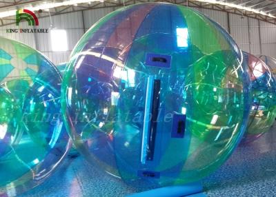 Κίνα ζωηρόχρωμο χτύπημα λωρίδων PVC 1,0 χιλ. - επάνω ποτίστε τη σφαίρα περπατήματος για το λούνα παρκ προς πώληση