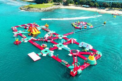 Chine Parc aquatique gonflable de flottement de jeux de sport de mer d'amusement pour des enfants d'adultes à vendre