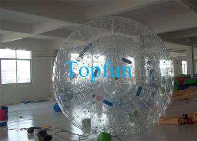 중국 재미있은 회전을 위한 Zorbing 경사로를 가진 0.8mm/1.0mm PVC 팽창식 Zorb 공 판매용