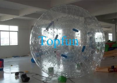 중국 재미있은 회전을 위한 Zorbing 경사로를 가진 0.8mm/1.0mm PVC 팽창식 Zorb 공 판매용
