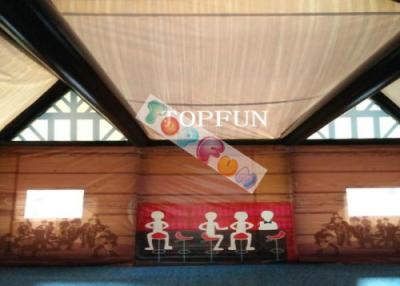 China tienda inflable hermética del acontecimiento del PVC de los 8m, tienda portátil plegable de la barra de los postes en venta