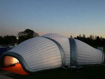 China Driehoeks Opblaasbare Koepel drie Structuur van de ingangs de Reuze Opblaasbare Lucht Te koop