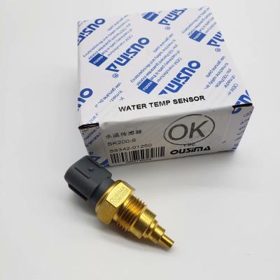 China OUSIMA Water Fuel Temperature Temp Sensor S8342-01250 For Kobelco SK200-8 SK250-8 SK260-8 for sale