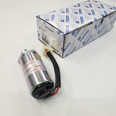OUSIMA Fuel Shut Off Solenoid 897329-5680 12V For4LE2 EX55 6K75 Excavator Engine