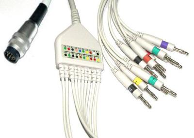 Cina l'elettrocardiogramma della resistenza 10kΩ fissa il Pin 12 IEC della banana dei 3,6 tester, non tossico in vendita