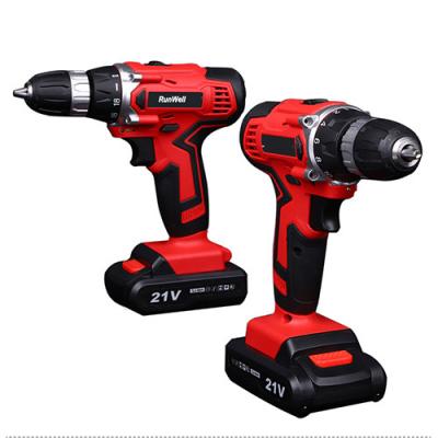 中国 2つの電池の可変的な速度のトルクの調節を用いる1500Ah 18Vのコードレス ドリル 販売のため