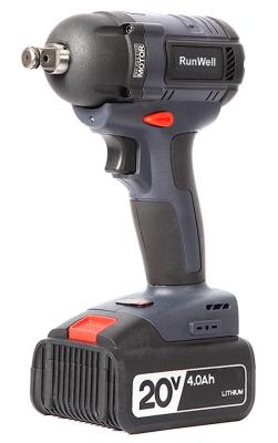 中国 ブラシレス コードレス電池式の影響レンチの高いトルク20V 4.0Ah 販売のため