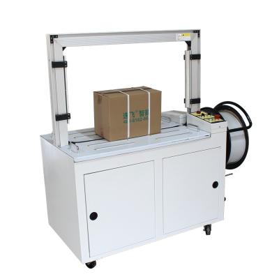 Quality Bonding 150 KG Capacity MH101 Low Table Packer Strapping Machine With Conveyor for sale