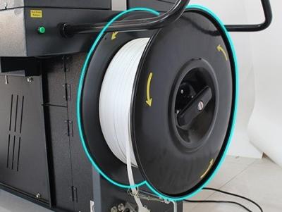 中国 自動電動ストラッパー テーブル高さ75cmと電圧380V/50HZ 販売のため