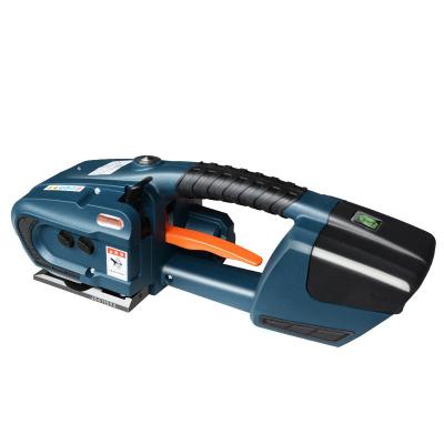 China Herramienta de cinta operada por batería para cinta de PET de PP Aplicar espesor de la cinta 0,4-1,2 mm en venta