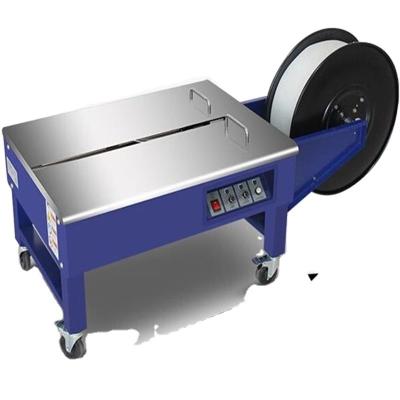 China Máquina semiautomática de sujeción para embalaje de cartón de papel y cinta de PP en venta