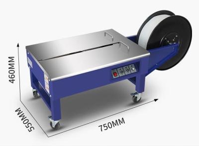 China Máquina semiautomática de sujeción para embalaje de cartón de papel y cinta de PP en venta