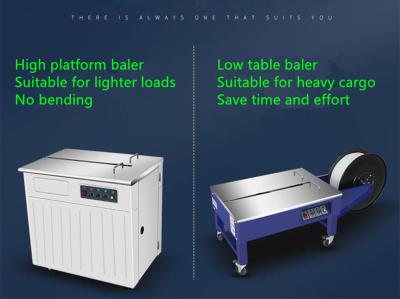 China Máquina semiautomática de sujeción para embalaje de cartón de papel y cinta de PP en venta