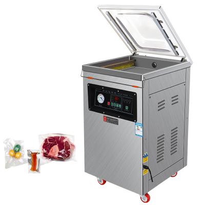 DZ-500 Industrial/Household Vacuum Sealing Machine For Meat Chamber Size 600*520