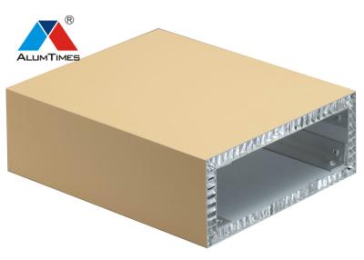 Cina il favo di alluminio rivestito di 50mm PVDF riveste l'anti corrosione di pannelli per il baldacchino in vendita