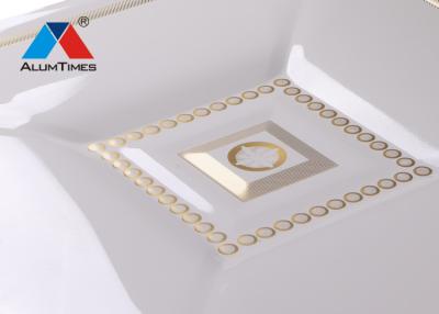 Cina pannelli di alluminio del soffitto dell'interno dello schermo di 300*300mm per la decorazione interna in vendita