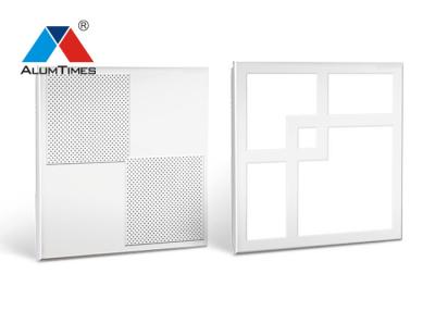 Cina Lo spazio zero ha perforato le mattonelle del soffitto di goccia del metallo/ha chiuso il soffitto di galleggiamento Tegular in vendita
