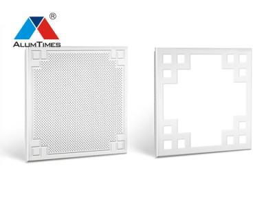 Cina E riflettenti i pannelli per soffitti di alluminio perforati rivestimenti dipinti con il suono assorbono in vendita