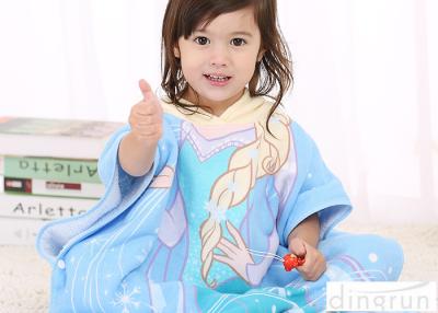 China Leuke Dierlijke Ponchohanddoeken Met een kap voor Kinderenkatoen/Polyestermateriaal Te koop