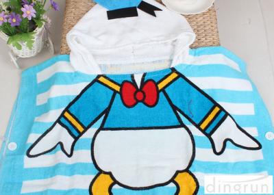 China Jongens/Meisjes Comfortabele de Mickey muisvorm Met een kap van Donald Duck van Ponchohanddoeken Te koop