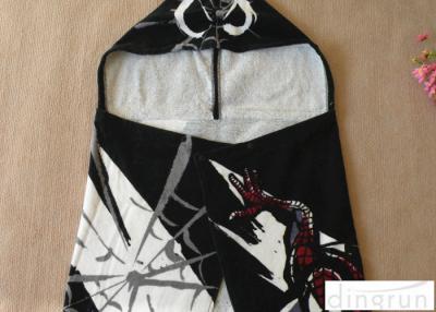 China De super Zachte Handdoek Met een kap van Spiderman voor Grote Jonge geitjesoem Beschikbare Dr.-PT-18 Te koop