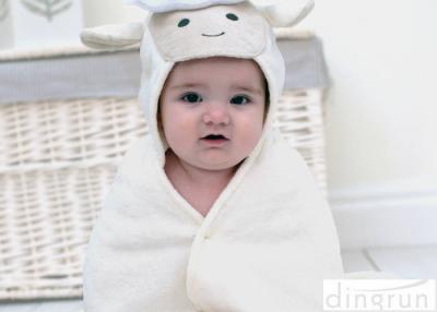 Cina 100% asciugamani di bagno incappucciati del bambino del cotone, asciugamani incappucciati del bambino con il logo del ricamo in vendita