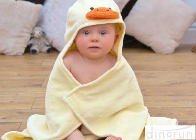 Cina Asciugamano di bagno sveglio dell'anatra, asciugamano di bagno del bambino dei bambini con i vari colori del cappuccio in vendita