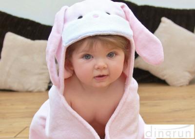 Cina asciugamani incappucciati del bambino leggero di 75*75cm per il bagno/spiaggia/stagno in vendita