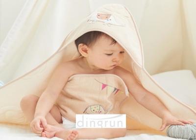 Cina Lavaggio facile adorabile dell'alto di capacità di assorbimento del cotone asciugamano incappucciato organico del bambino in vendita