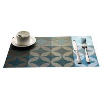 Customized Logo Acceptable Rectangle Place Mat for Modern Kitchen Table