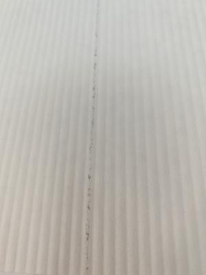 Corrugated Spunbonded Polyester Air Filter Rolls Media Cloth Flame Retardant