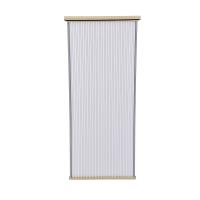 Quality Spunbond Polyester Dust Collector Filter Media Pleated Panel Air Filters for sale