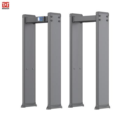 China MD-600ES High Performance Multi Zone Metal Detector Security Door High Sensitivity and Stability Walk Through Metal Detector for sale