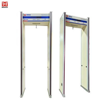 China MD-600F Metal Detector Walk Through Body Scanner Archway Door Frame Security Metal Detector Security Gate for sale
