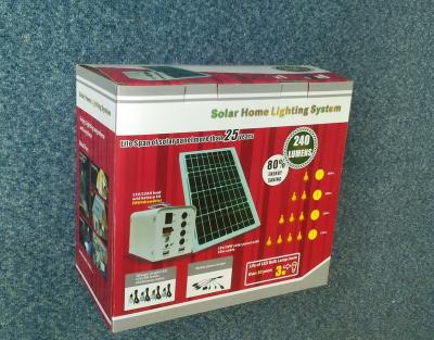 Cina Sistema di illuminazione domestico solare di alta efficienza, sistema solare 20 W del centrale elettrico in vendita