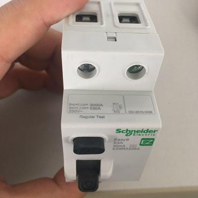 Cina Rccb del nuovo modello EZ easy9 30mA 20A 2pole in vendita