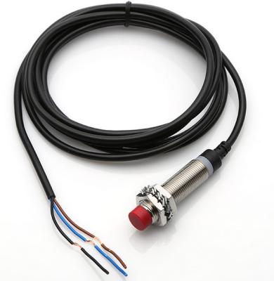 China Fio 12VDC NPN de LJ18A3-8-Z/BX M18 3 NENHUNS sensores de proximidade indutivos do interruptor da luz do sensor do cilindro do cabo de 1.0m à venda