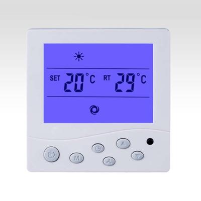 Cina Controllo di velocità del fan del regolatore 220vac del termostato di temperatura ambiente di Digital in vendita