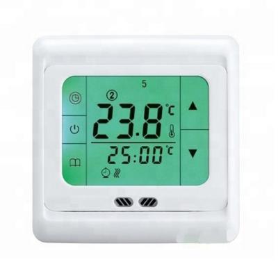 Cina Regolatore di temperatura Thermoregulator del termostato del touch screen lampadina blu/verde/bianca in vendita