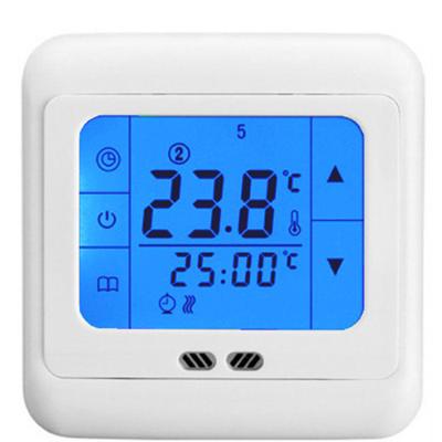 Cina Termostato Thermoregulator del riscaldamento del touch screen per il sistema di riscaldamento del pavimento in vendita