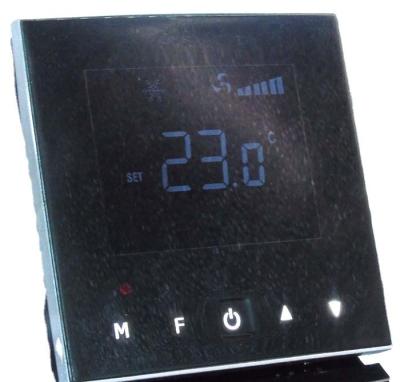 Cina Il LCD visualizza il termostato del ventilconvettore delle 3 velocità per il riscaldamento di raffreddamento del condizionamento d'aria in vendita