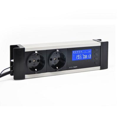 Cina Regolatore di temperatura di terrario del rettile di KP-212 0-50C Digital Thermostat con il temporizzatore in vendita