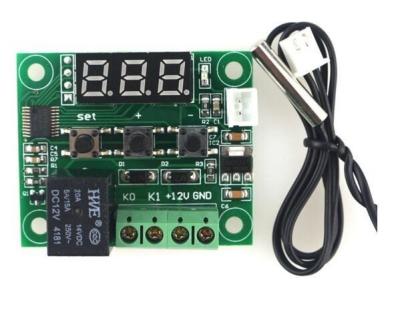 Cina Pannello temporaneo fresco del commutatore del controllo della temperatura del termostato di Miniature del regolatore di temperatura del commutatore del termostato di calore di CC 12V in vendita