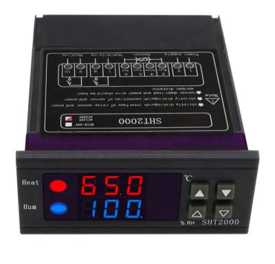 Cina Igrometro doppio di Therometer dell'igrostato del termostato di CA 110V 220V del regolatore di umidità di temperatura di Digital in vendita