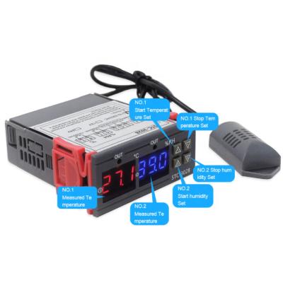Cina Regolatore Thermoregulator di umidità di temperatura dell'igrostato del termostato di CA 110V-220V STC-3028 dell'incubatrice di Digital in vendita