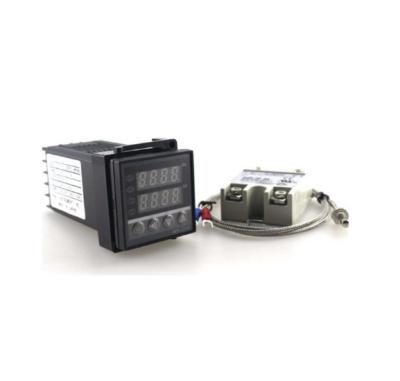 Cina Il regolatore di temperatura di alta qualità RKC REX-C100 Digital PID Thermostat SSR ha prodotto + relè di 40A SSR + vite della termocoppia di K in vendita