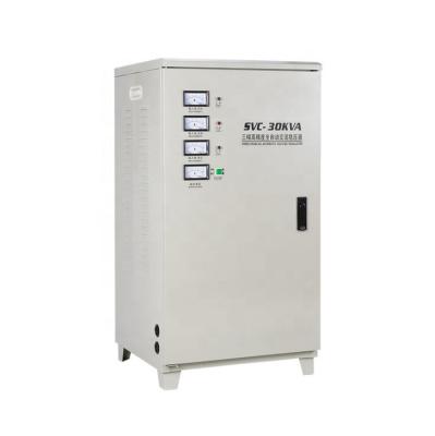 Cina Stabilizzatore automatico 30kva di tensione di SVC del regolatore di tensione del servo controllo motorio in vendita