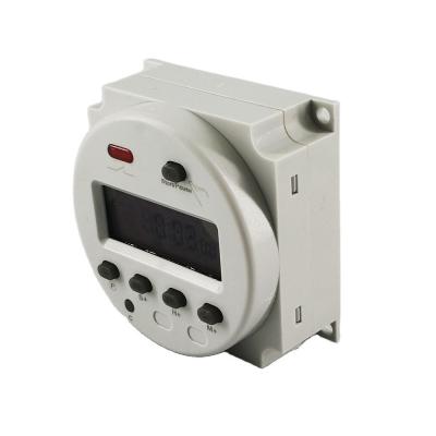 Cina Commutatore elettrico programmabile settimanale CN102B DC12V 24V AC110V 220V 16A del temporizzatore di Digital in vendita